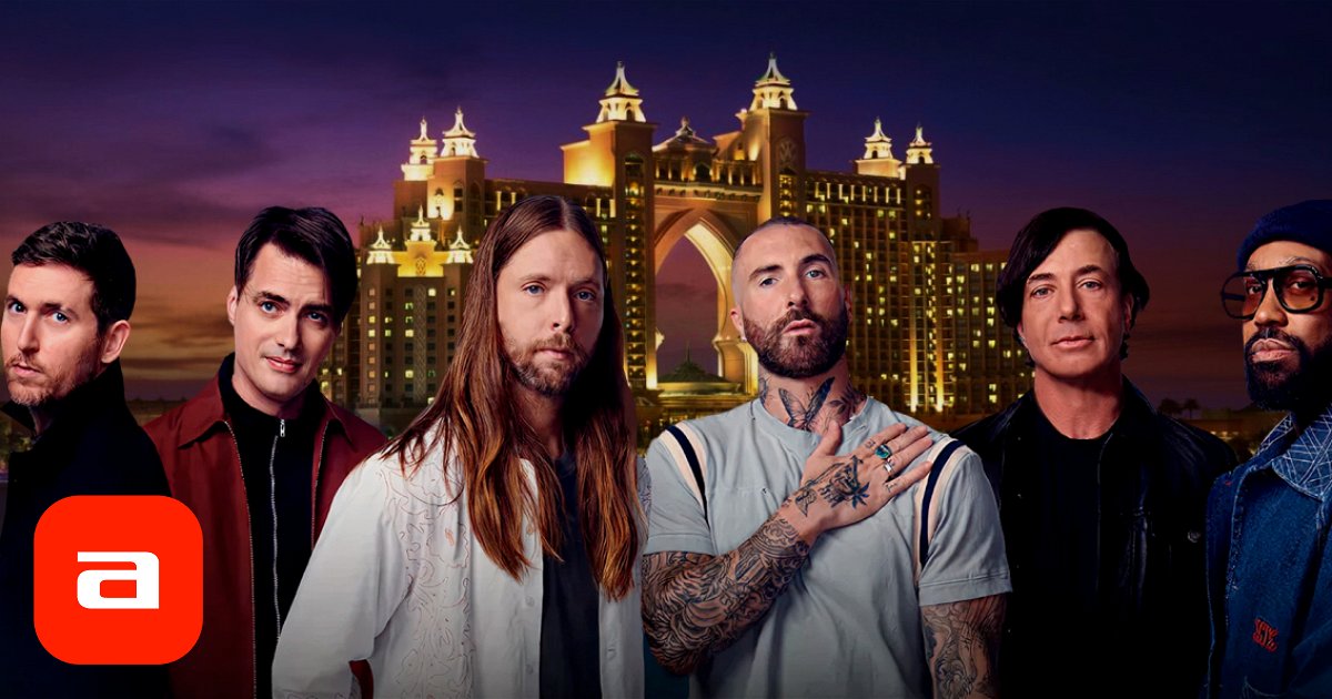 Встретьте 2026 год в Дубае с Maroon 5 – Афиша